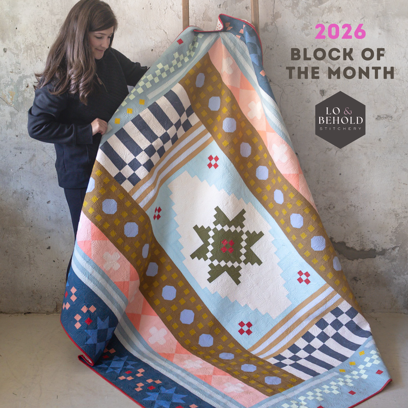 Free 16-Patch Quilt Block Pattern – Lo & Behold Stitchery