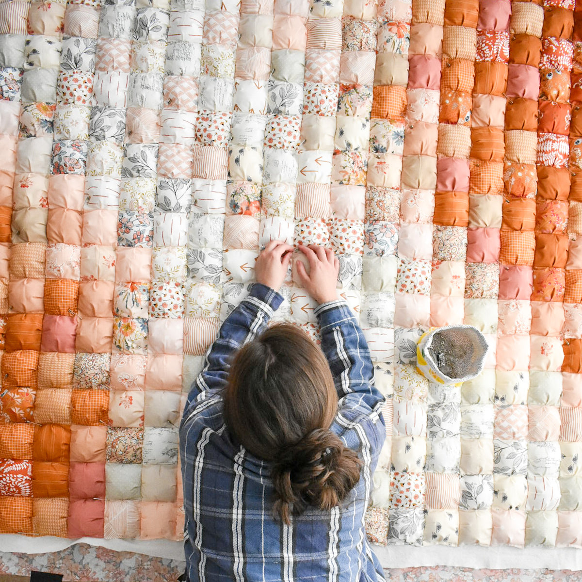 Ombre Puff QAL - Week 6 – Lo & Behold Stitchery