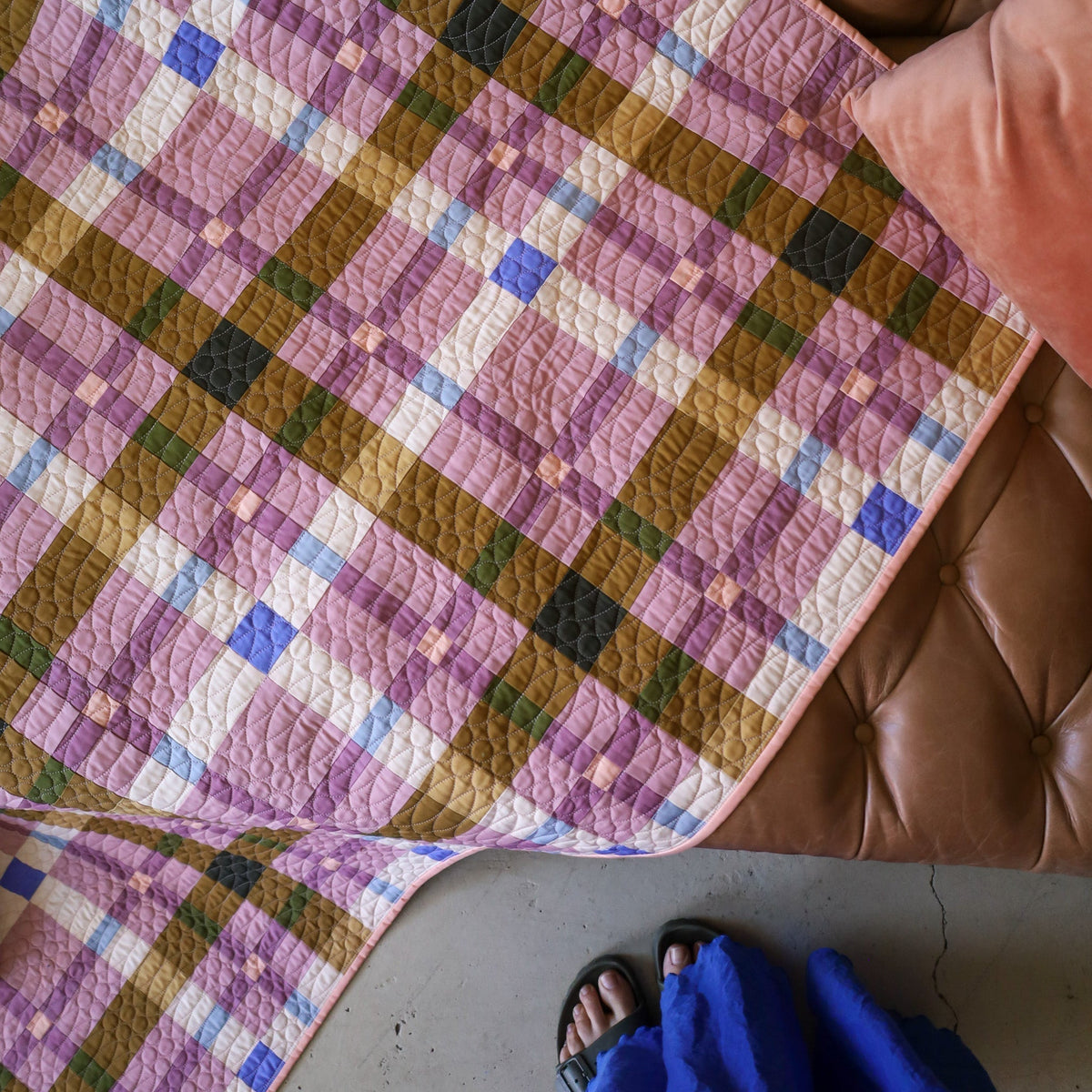 How to Make an Ombre Puff Quilt - Free Pattern & Video Tutorial – Lo ...