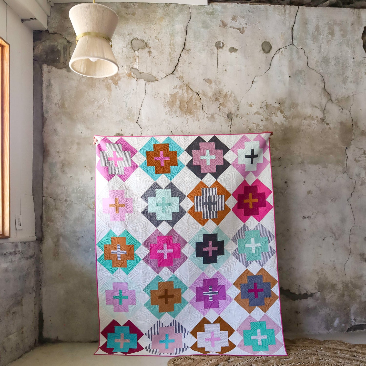 Sawtooth Star Quilt - FREE Block Pattern | Lo & Behold Stitchery