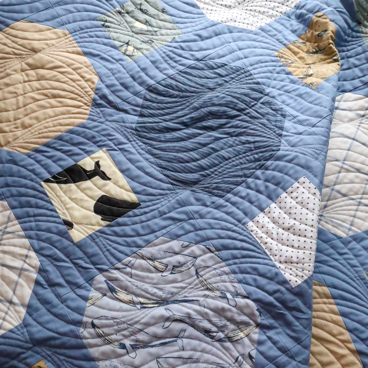 FREE - Patchwork Squares Quilt Pattern | Lo & Behold Stitchery