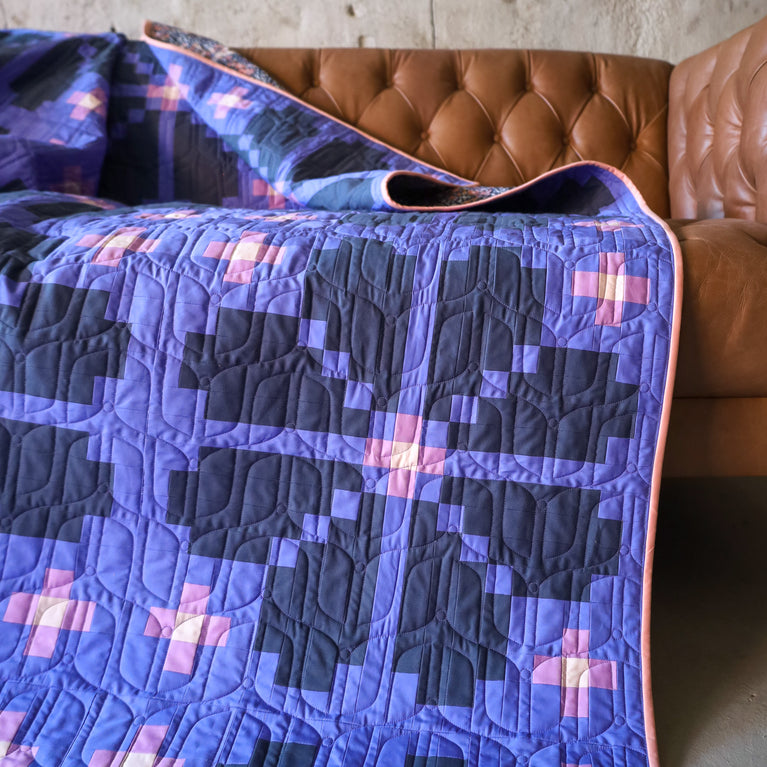 Sawtooth Star Quilt - FREE Block Pattern | Lo & Behold Stitchery