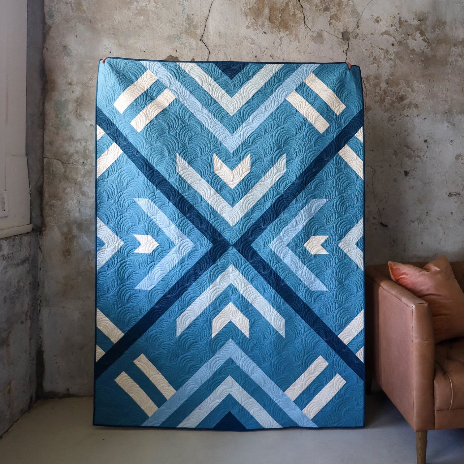 Sawtooth Star Quilt - FREE Block Pattern – Lo & Behold Stitchery