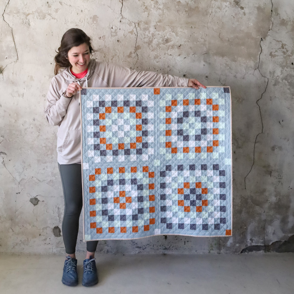 Granny Patch Quilt - the Campfire baby version – Lo & Behold Stitchery