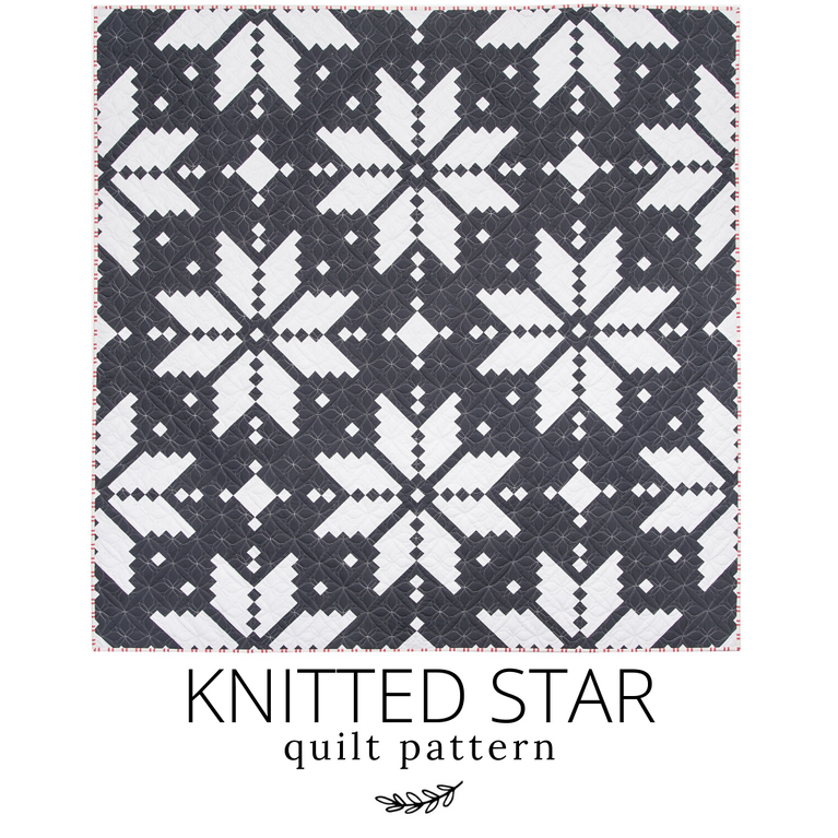 Knitted Star Quilt - Cover Quilt & Pattern details! – Lo & Behold Stitchery