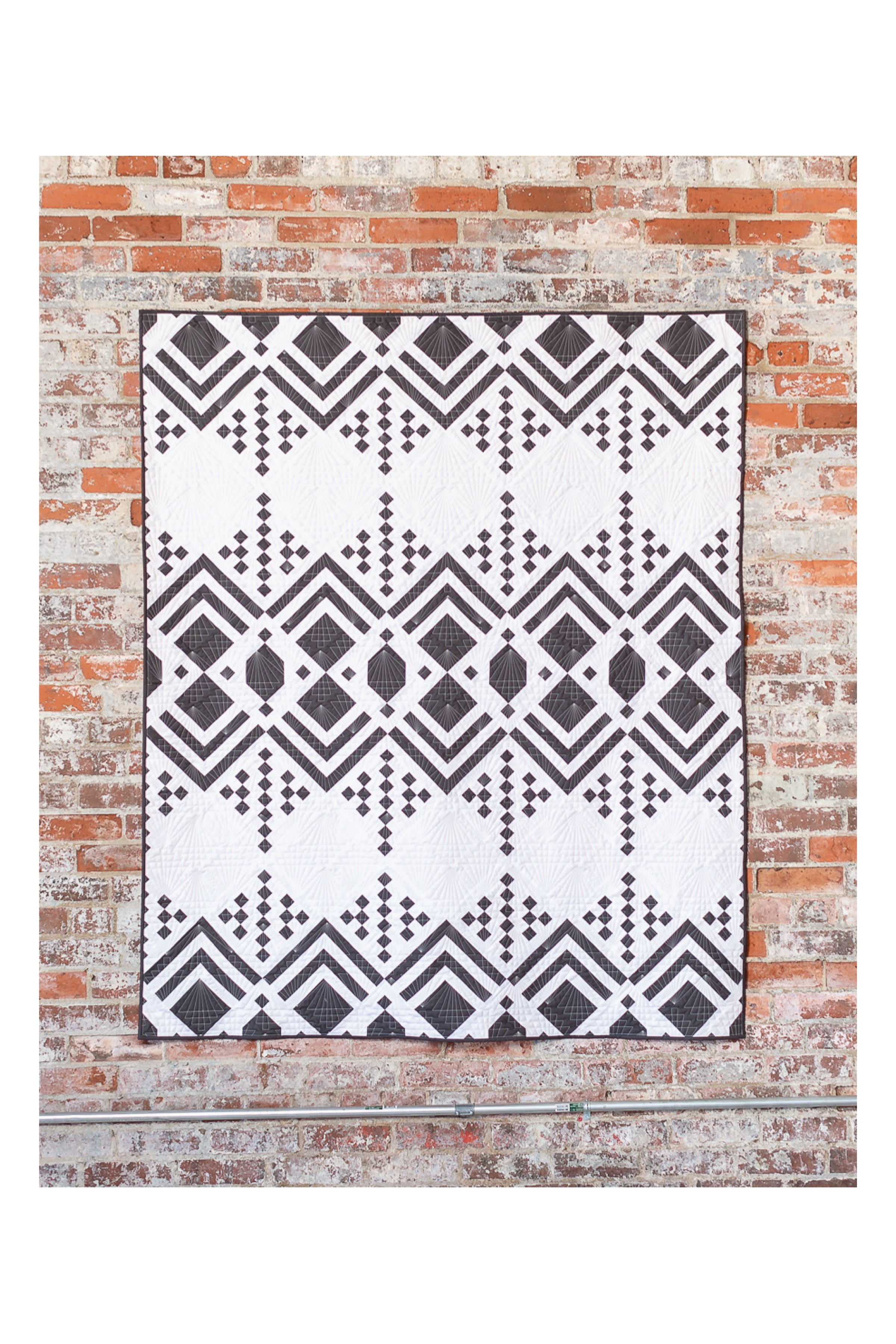 Two Tone Deco - Throw Quilt Kit | Lo & Behold Stitchery