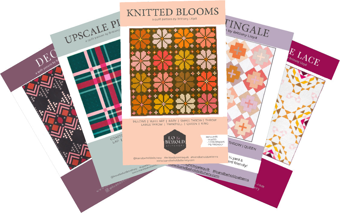 Signature Series Paper Pattern Starter Pack – Lo & Behold Stitchery