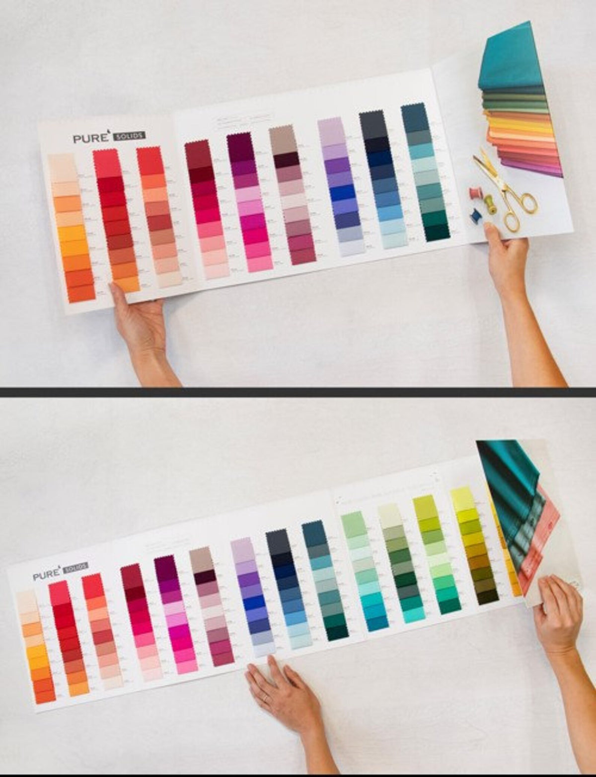 PURE Solids - 162 Colors + 27 Signature Solids – Lo & Behold Stitchery