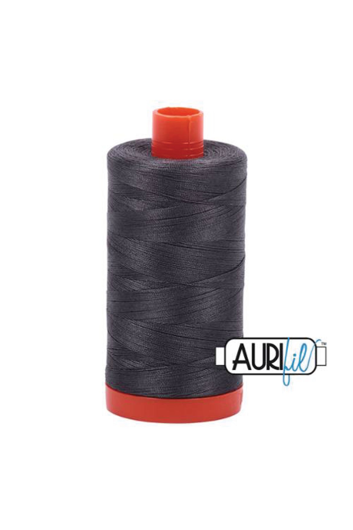 Aurifil Thread Spool- 50wt 2630 Dark Pewter – Lo & Behold Stitchery