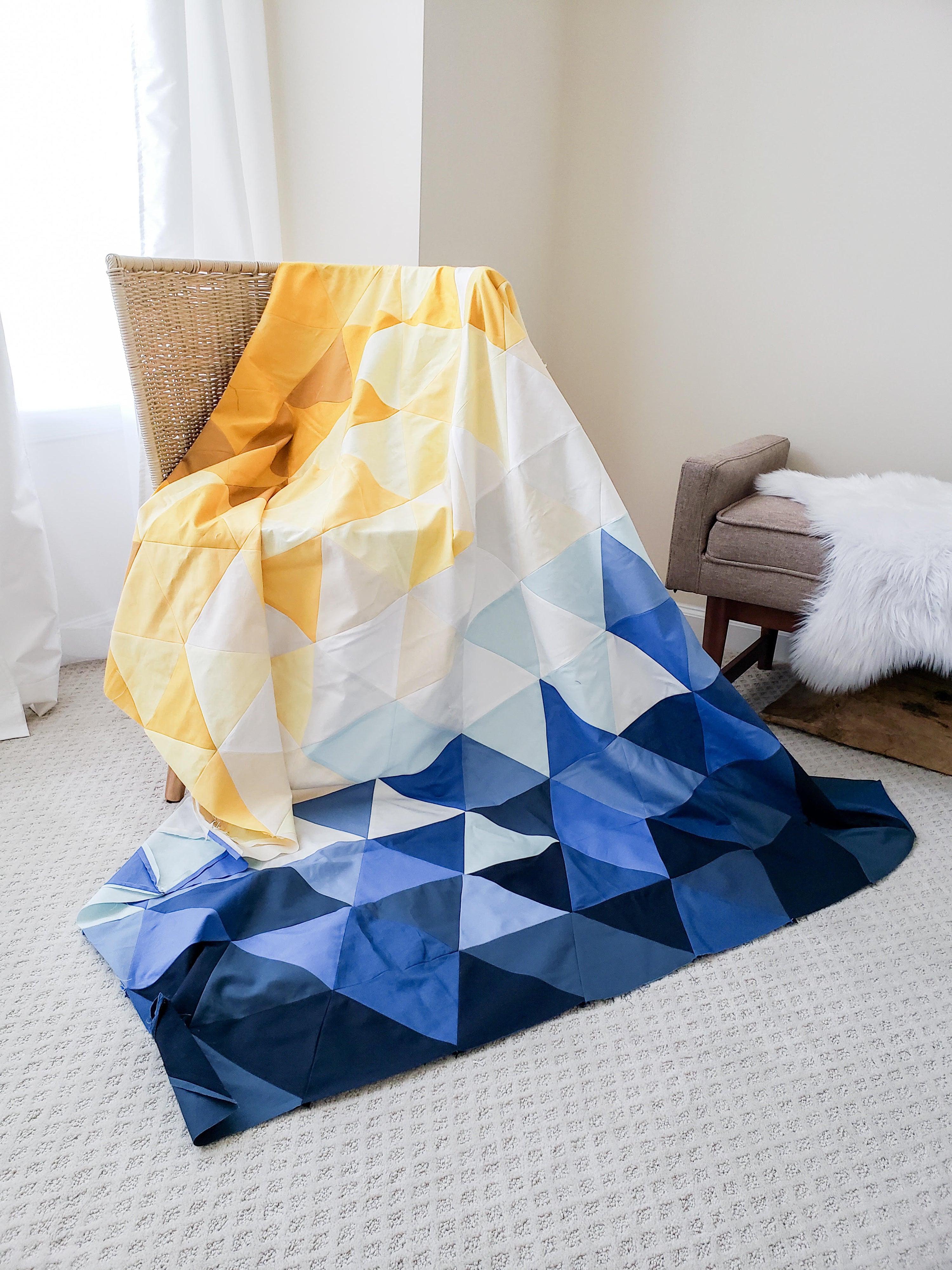Triangle Fade - Paper – Lo & Behold Stitchery